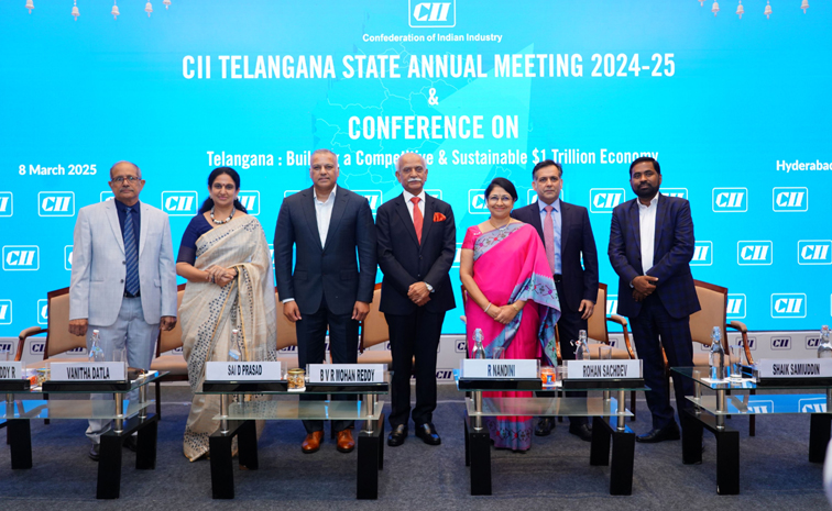 హైదరాబాద్‌లో సీఐఐ తెలంగాణ సమావేశం | CII Telangana Organized its Annual Session And Conference on ...