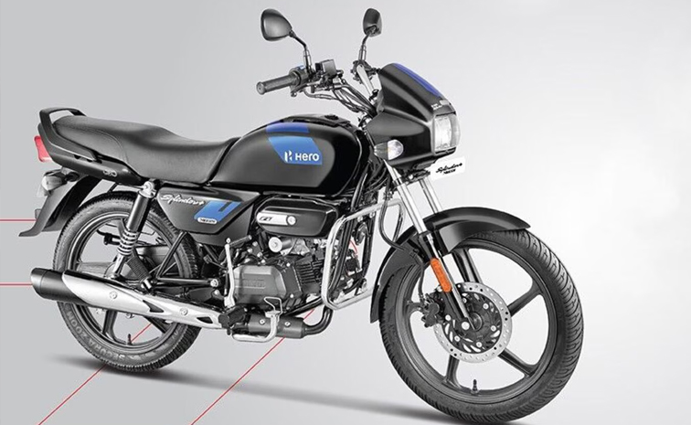 డిస్క్‌ బ్రేక్‌తో స్ల్పెండర్‌ ప్లస్‌ | Hero Splendor Plus updated with ...