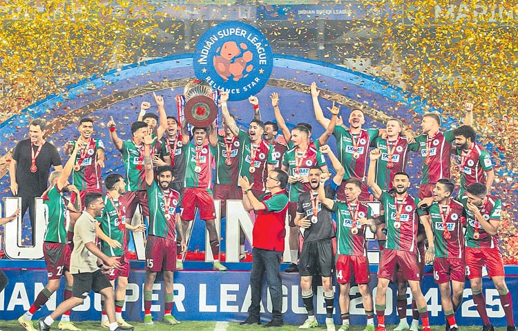 చాంపియన్‌ మోహన్‌ బగాన్‌ | Mohun Bagan Supergiant team emerged as ...