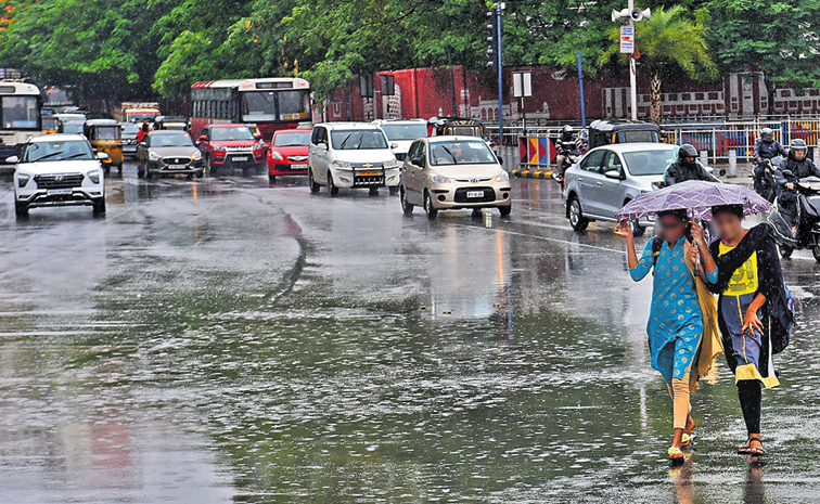 హైదరాబాద్‌ సహా తెలంగాణ అంతటా దంచికొడుతున్న వానలు | Along Hyderabad ...
