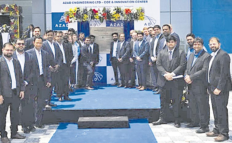 హైదరాబాద్‌లో ఆజాద్‌ ఇంజినీరింగ్‌ తయారీ ప్లాంటు | Azad Engineering ...