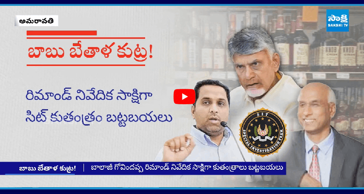 మద్యం కేసులో బాబు బేతాళ కుట్ర మరోసారి నిరూపితం | SIT Forced Balaji ...