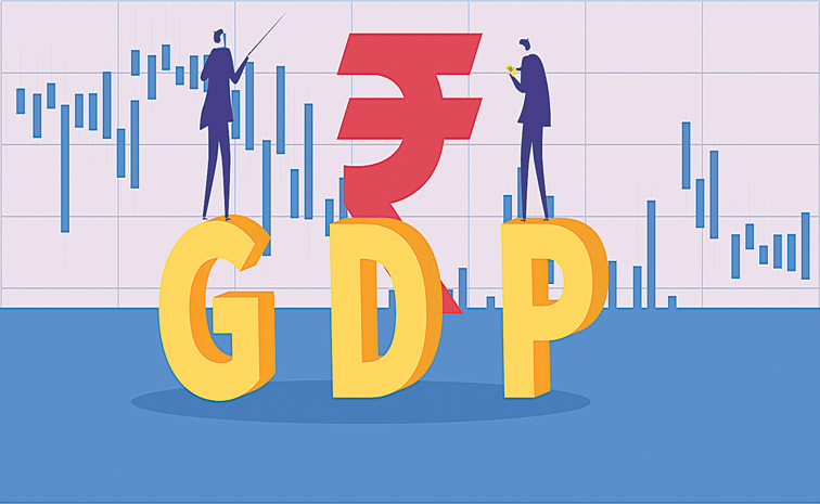 మార్కెట్లపై జీడీపీ ఎఫెక్ట్‌ | GDP, Inflation and Unemployment Impact ...