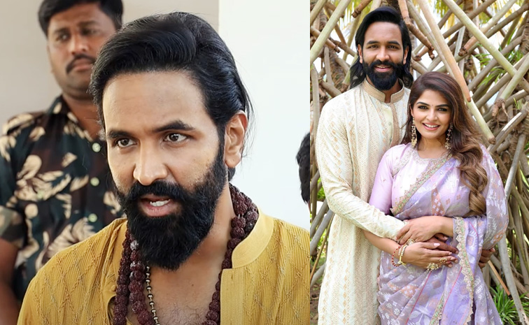 నాలోని దుష్టశక్తి పోవాలని నా భార్య అలా చేస్తుంది: మంచు విష్ణు | Manchu ...