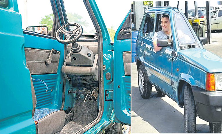 బే‘కారు’ కాదు.. కారే.. | Italian mechanic Andrea Marazzi has created ...