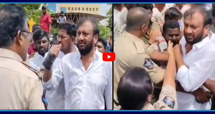 దమ్ముంటే ఆపు.. పోలీసులకి ఇచ్చిపడేసిన ప్రసన్నకుమార్ రెడ్డి | Nallapareddy Prasanna Kumar Reddy ...