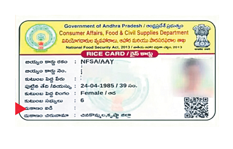 దోపిడీలో స్మార్ట్‌ రి‘కార్డు’ | The cost of new rice cards is Rs 8 ...