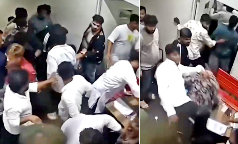 పబ్‌లో ఘర్షణ.. బౌన్సర్లకు గాయాలు | Hyderabad Kondapur pub fight leaves ...