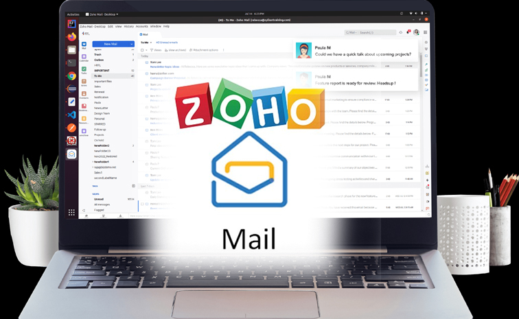 జోహో మెయిల్‌ క్రియేట్‌ చేసుకోండిలా.. | How To Create Email Account In ...