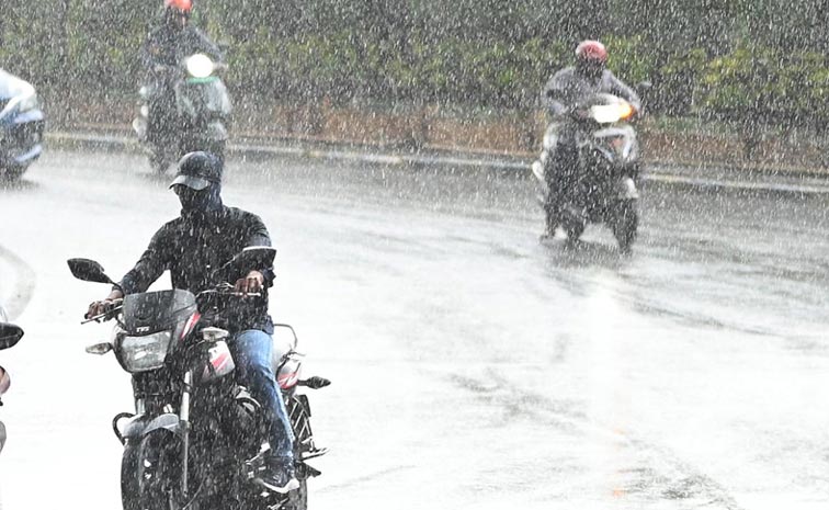 హైదరాబాద్‌లో కుండపోత.. భారీగా ట్రాఫిక్‌ జామ్‌ | Heavy Rain In Hyderabad ...