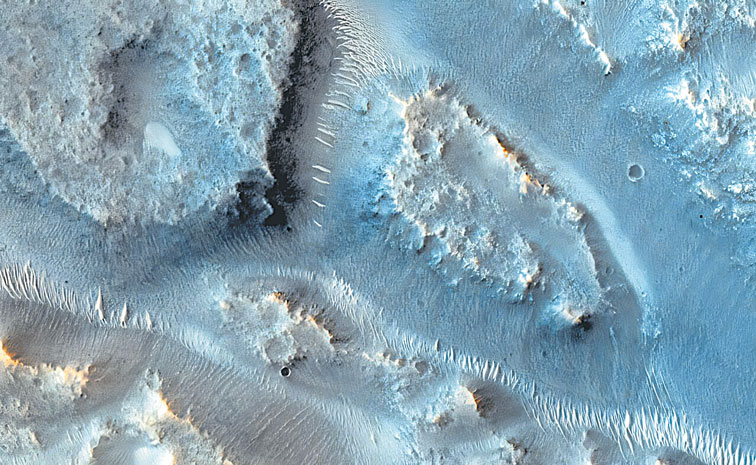 అంగారకునిపైనా... ఒక గంగ! | Mars Once Carried Massive Rivers says ...