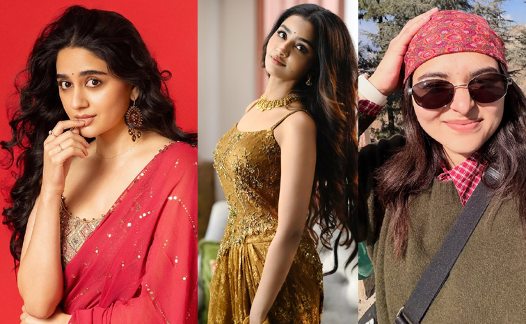 'ఫౌజీ' బ్యూటీ కొంటెచూపు.. అనుపమ అందంగా! | Imanvi And Anupama ...