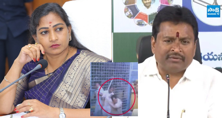 శ్రీశైలంలో భక్తులపై లాఠీ ఛార్జి... హోంమంత్రి అనిత పై సంచలన కామెంట్స్ ...