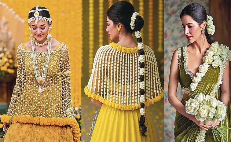 పువ్వులే డ్రెస్సులు! | fashion Tips: Dress Made Of Flowers | Sakshi