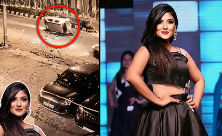 రోడ్డు ప్రమాదంలో యువ నటి మృతి.. వీడియో వైరల్‌ | Actress Harshil Kalia ...