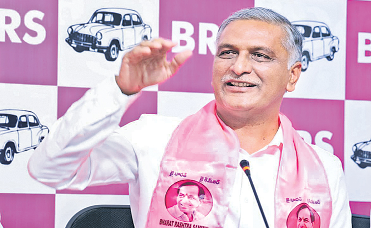 కేసీఆర్‌ స్టేట్స్‌మన్‌.. రేవంత్‌ స్ట్రీట్‌మన్‌ | BRS Leader Harish Rao ...