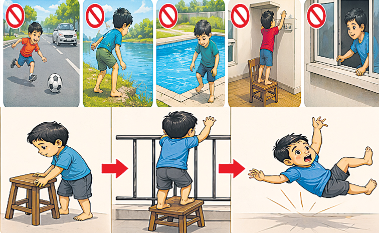 పిల్లలు ఆడాలి... పడకూడదు | Most Common Summer Injuries in Children and ...