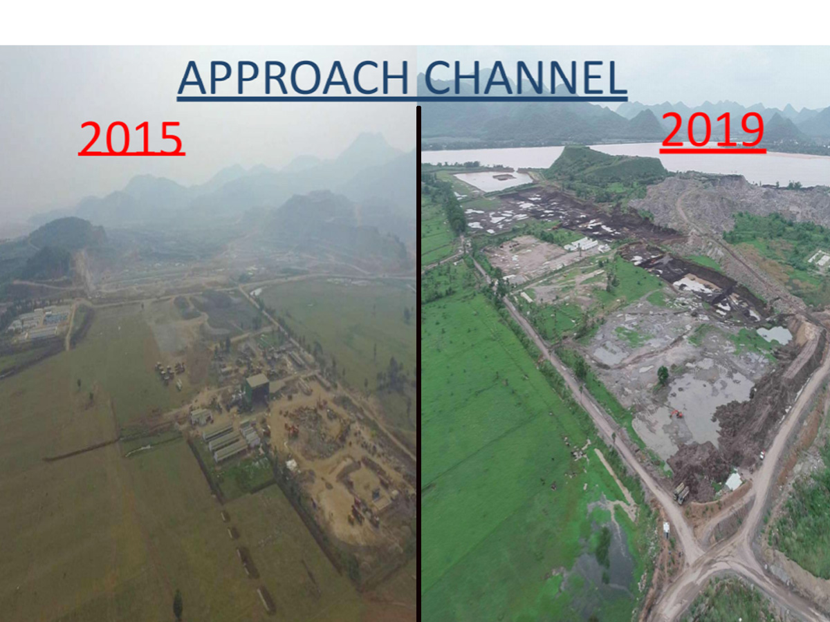 పోలవరం ప్రాజెక్టు నాడు-నేడు ఫొటోలు | Polavaram Project Before And After ...