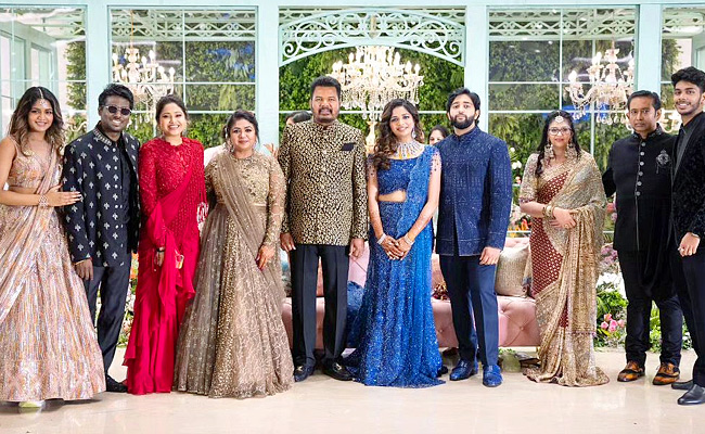 Shankar Daughter Reception Photos: శంకర్‌ కుమార్తె రిసెప్షన్‌ హైలైట్స్ ...