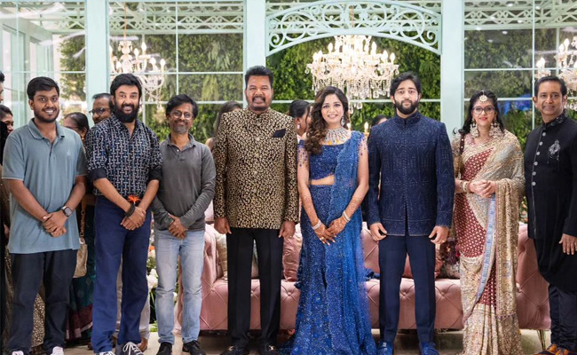 Shankar Daughter Reception Photos: శంకర్‌ కుమార్తె రిసెప్షన్‌ హైలైట్స్ ...