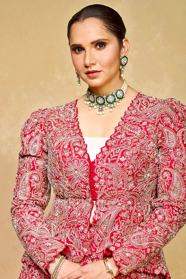 అనంత్‌- రాధిక వెడ్డింగ్‌: అందానికే అర్థంలా సానియా మీర్జా (ఫొటోలు ...