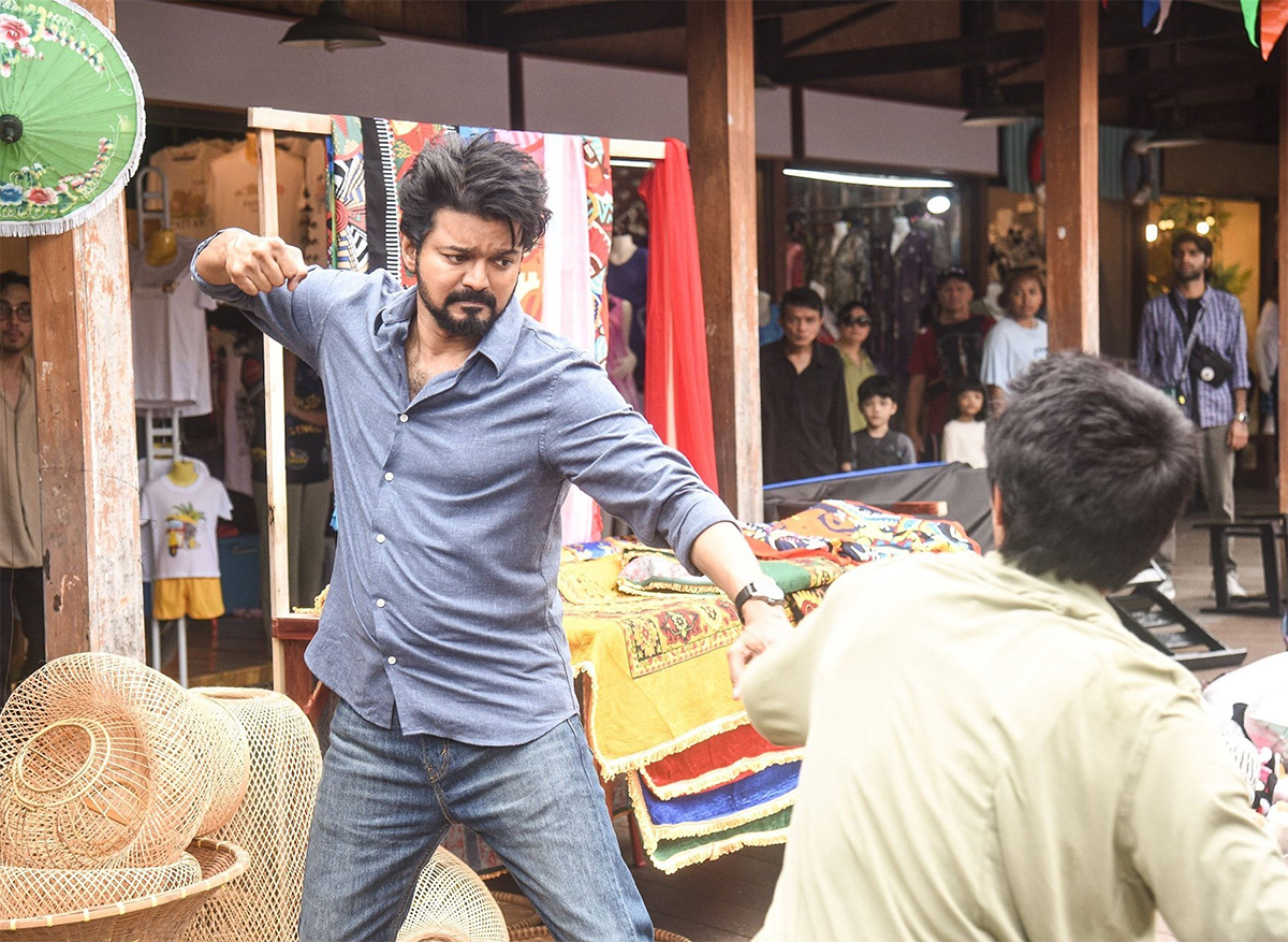 విజయ్ ‘ది గోట్‌’ మూవీ HD స్టిల్స్ | Thalapathy Vijay GOAT Movie HD ...