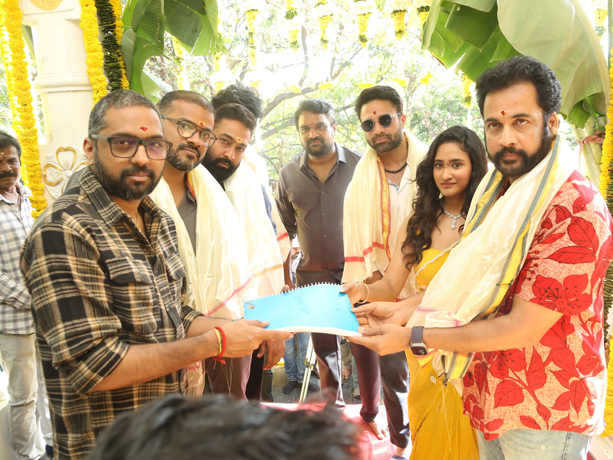 శివాజీ తాజా చిత్రం ‘దండోరా’ ప్రారంభం (ఫొటోలు) | Hero Navadeep And ...