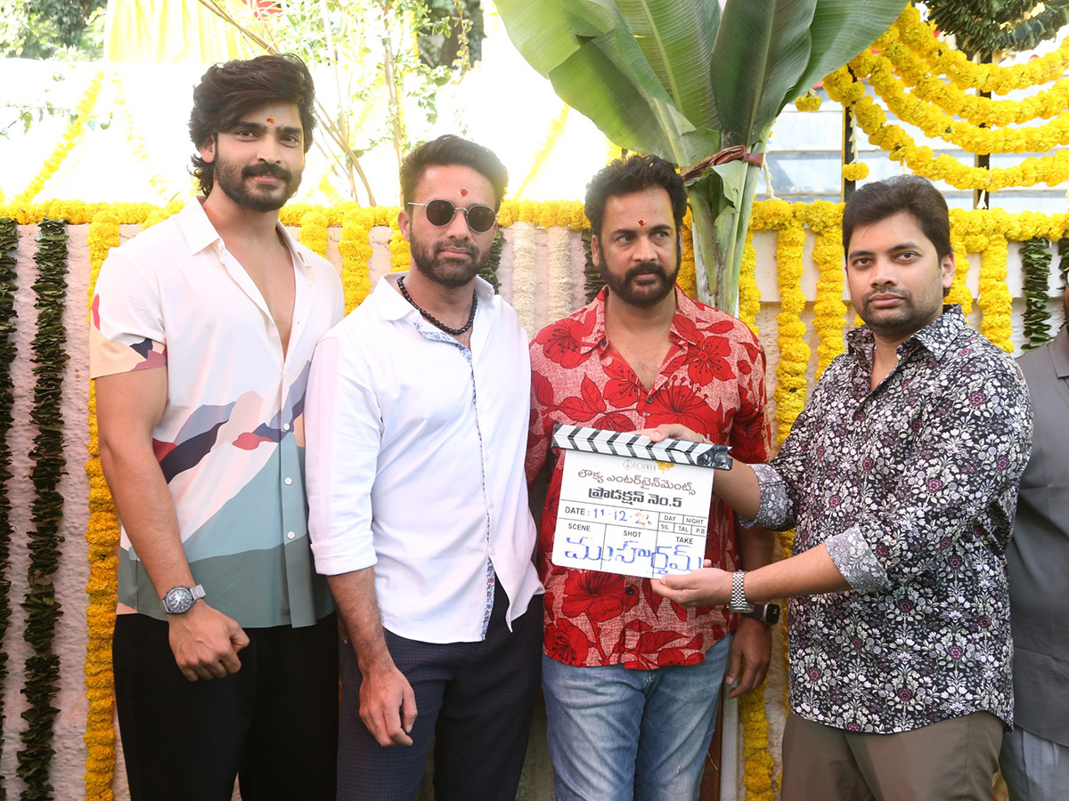 శివాజీ తాజా చిత్రం ‘దండోరా’ ప్రారంభం (ఫొటోలు) | Hero Navadeep And ...