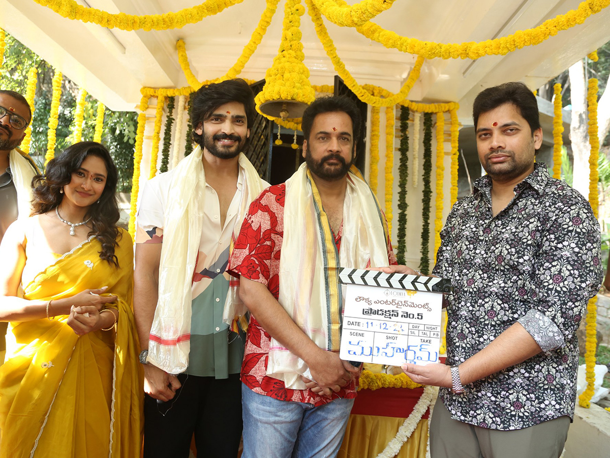 శివాజీ తాజా చిత్రం ‘దండోరా’ ప్రారంభం (ఫొటోలు) | Hero Navadeep And ...