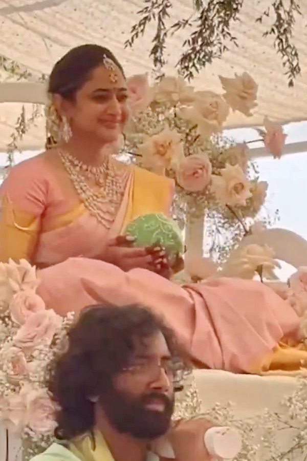 గ్రాండ్‌గా మురళీమోహన్ మనవరాలితో కీరవాణి కొడుకు పెళ్లి వేడుక (ఫోటోలు ...