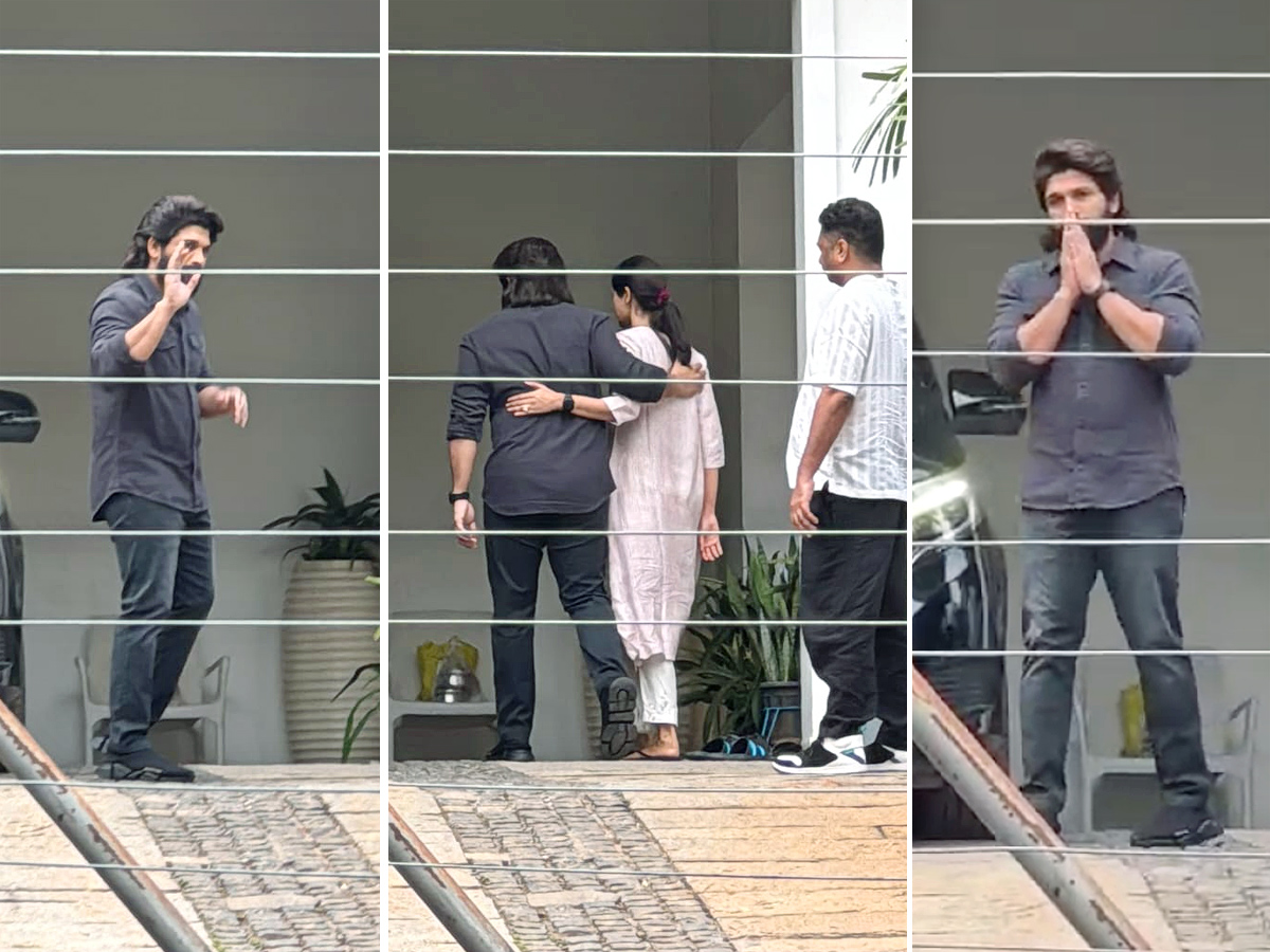 అల్లు అర్జున్ ఫోటోలు | Allu Arjun Appears Before Police In Sandhya ...