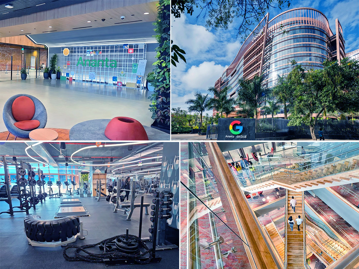 ఆహా అనిపిస్తున్న.. బెంగళూరులోని గూగుల్ కొత్త ఆఫీస్ (ఫోటోలు) | Google ...