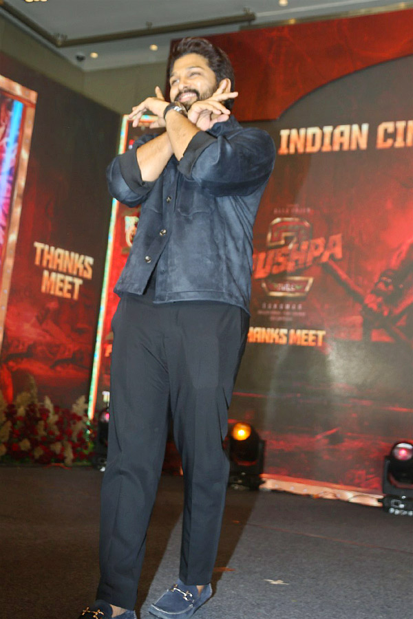 Pushpa 2 Thanks Meet: ‘పుష్ప2’ థ్యాంక్స్‌ మీట్‌ (ఫోటోలు) | Hero Allu ...