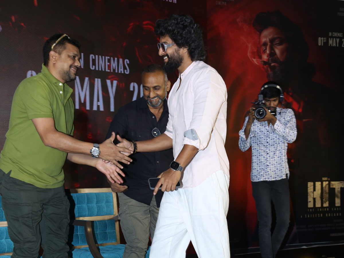 నేచురల్ స్టార్ నాని ‘హిట్-3’ మూవీ ట్రైలర్ లాంచ్ (ఫోటోలు) | Actor Nani ...