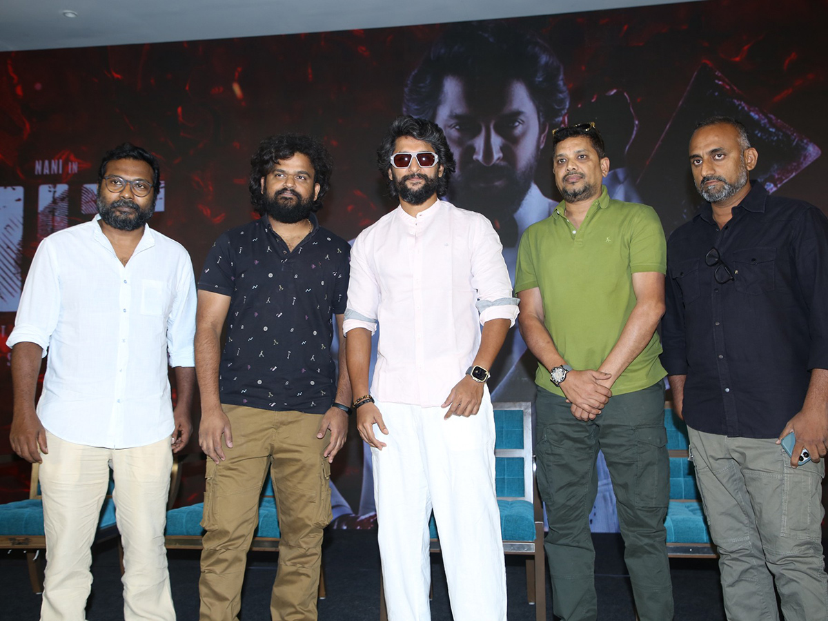 నేచురల్ స్టార్ నాని ‘హిట్-3’ మూవీ ట్రైలర్ లాంచ్ (ఫోటోలు) | Actor Nani ...