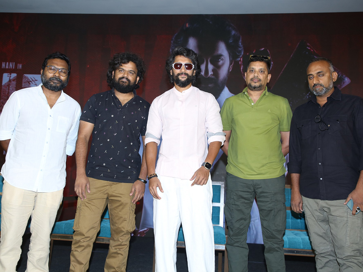 నేచురల్ స్టార్ నాని ‘హిట్-3’ మూవీ ట్రైలర్ లాంచ్ (ఫోటోలు) | Actor Nani ...