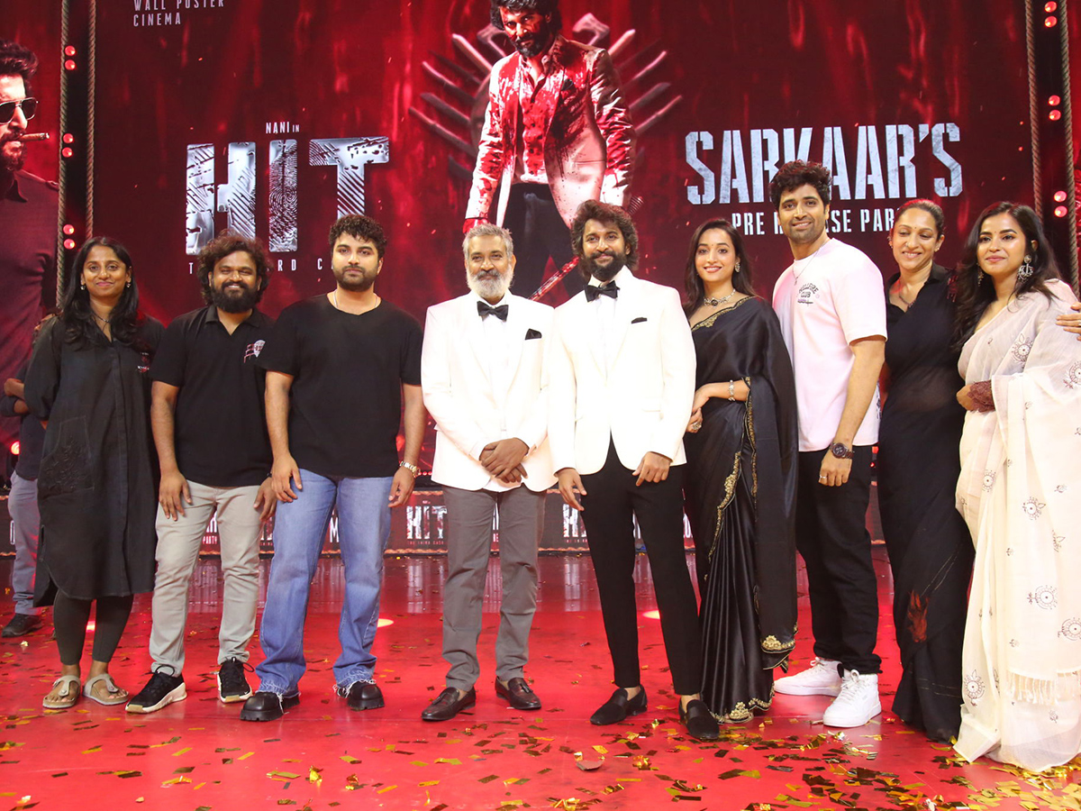 నాని ‘హిట్‌ 3: థర్డ్‌ కేస్‌’ సినిమా ప్రీ రిలీజ్‌ ఈవెంట్‌ (ఫొటోలు) | HIT ...