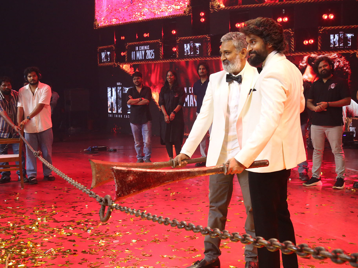 నాని ‘హిట్‌ 3: థర్డ్‌ కేస్‌’ సినిమా ప్రీ రిలీజ్‌ ఈవెంట్‌ (ఫొటోలు) | HIT ...