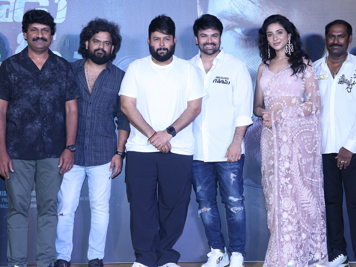 'వచ్చినవాడు గౌతమ్‌' సినిమా టీజర్‌ లాంచ్‌ (ఫొటోలు) | Vachina Vaadu ...