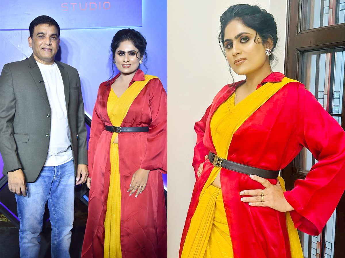 నిర్మాత దిల్ రాజు భార్య తేజస్విని గ్లామరస్ స్టిల్స్ (ఫొటోలు) | producer ...