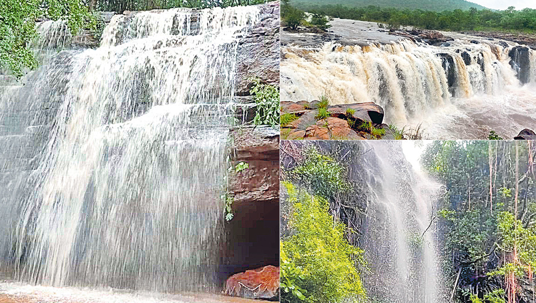 జలజల.. జలపాతాలు (ఫోటోలు) | Beautiful Waterfalls at Mahabubabad District ...