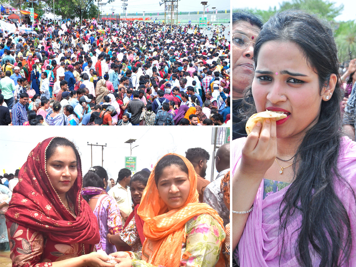 నెల్లూరులో ఘనంగా మొదలైన రొట్టెల పండగ..పోటెత్తిన భక్తజనం (ఫొటోలు) | Huge ...