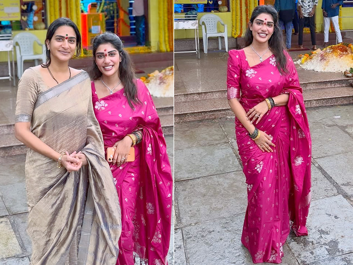 తల్లి సురేఖావాణితో కలిసి సుప్రీత దసరా సెలబ్రేషన్స్ (ఫొటోలు) | Actress ...
