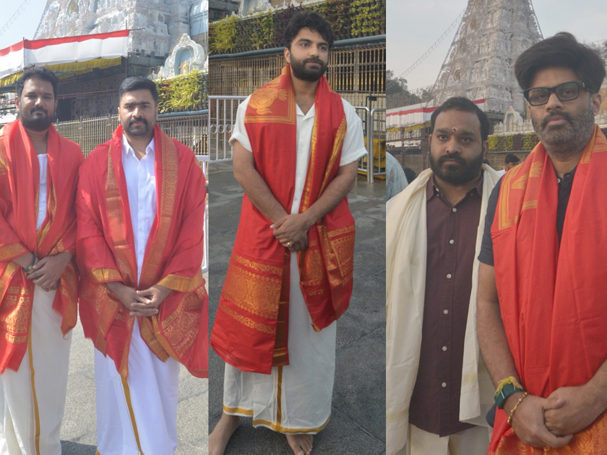 తిరుమల శ్రీవారి సేవలో టాలీవుడ్ ప్రముఖులు (ఫొటోలు) | Celebrities Visit ...
