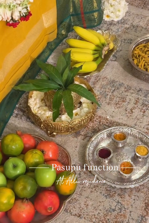 టాలీవుడ్ హీరో అల్లు శిరీష్ హల్దీ వేడుక (ఫొటోలు) | Allu Sirish Shares ...